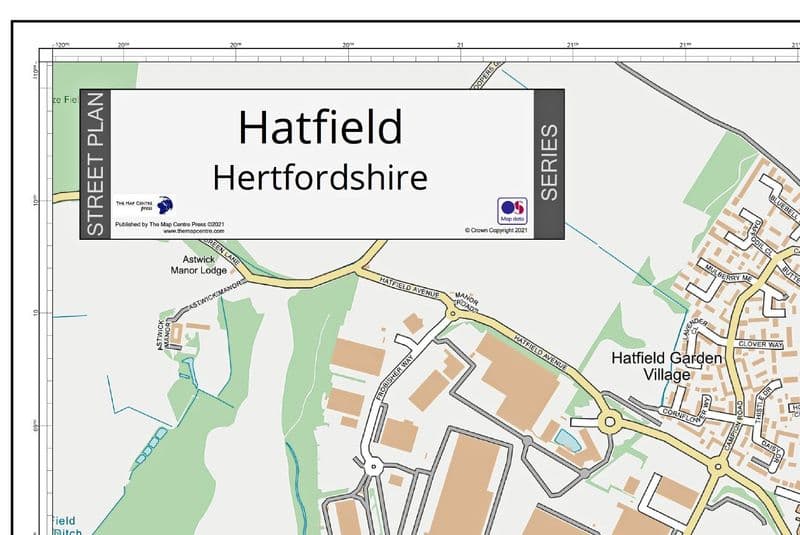 Hatfield Street Map