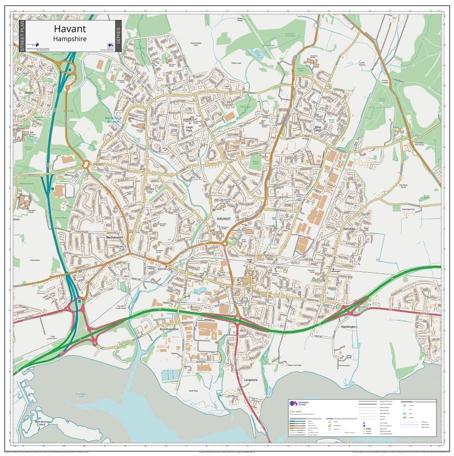 Havant Street Map