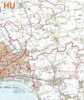 Hull - HU - Postcode Sector Wall Map