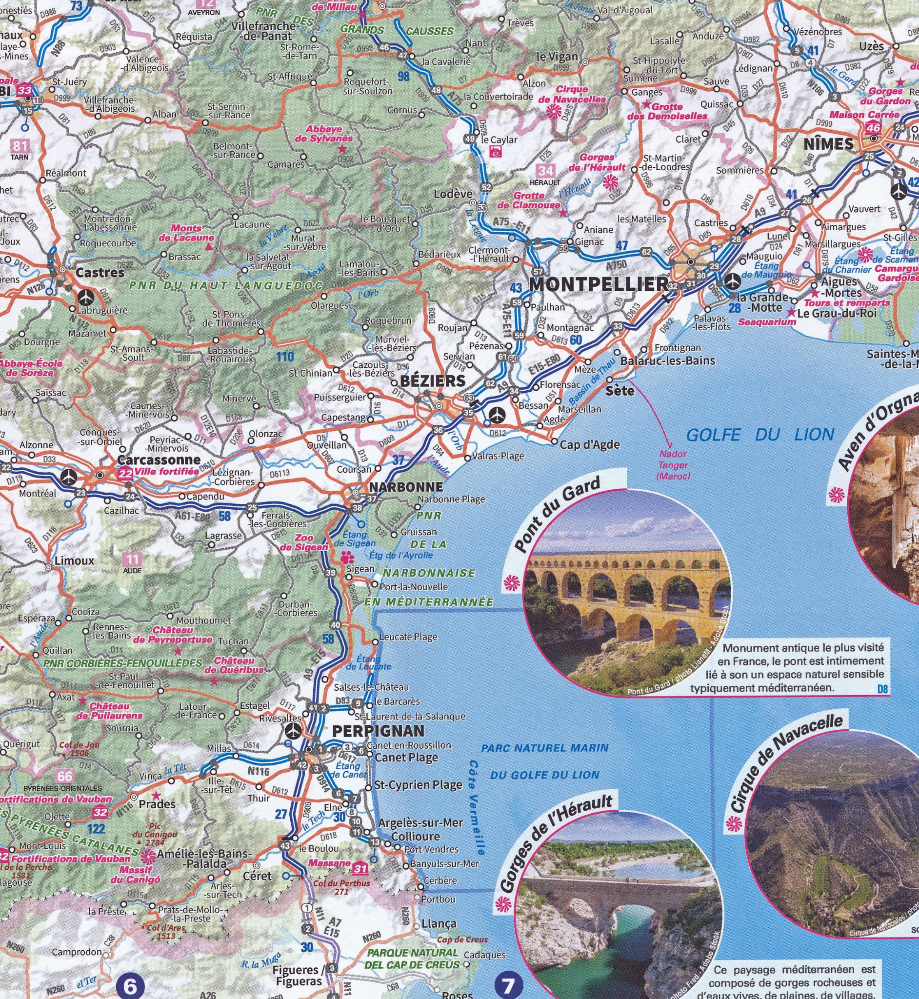 IGN 925 France Tourist Map