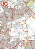 Ilford - IG - Postcode Sector Wall Map