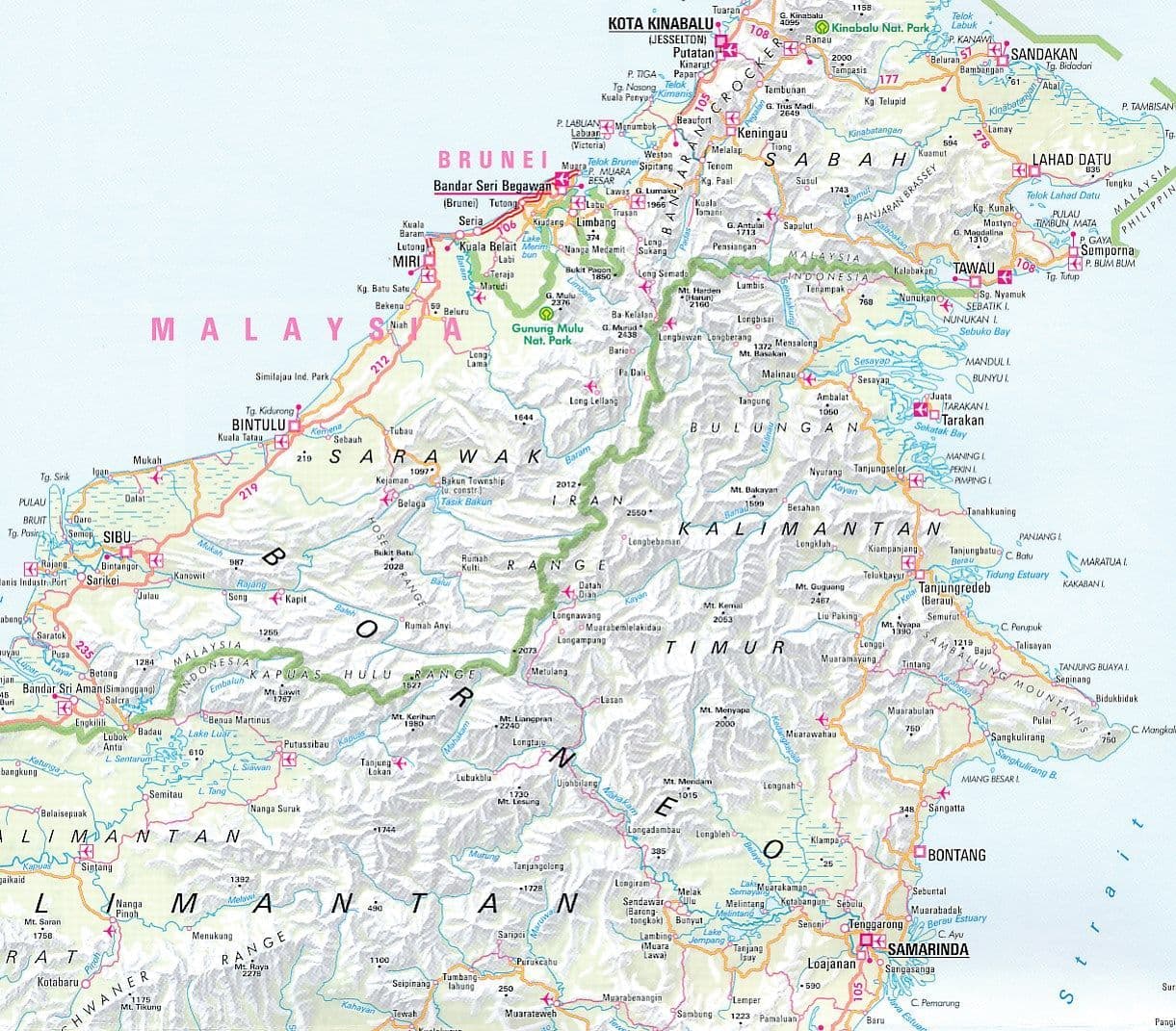 Indonesia Road Map - Nelles