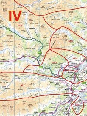 Inverness - IV - Postcode Sector Wall Map