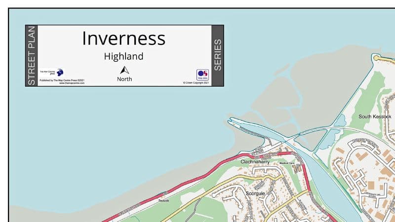 Inverness Street Map