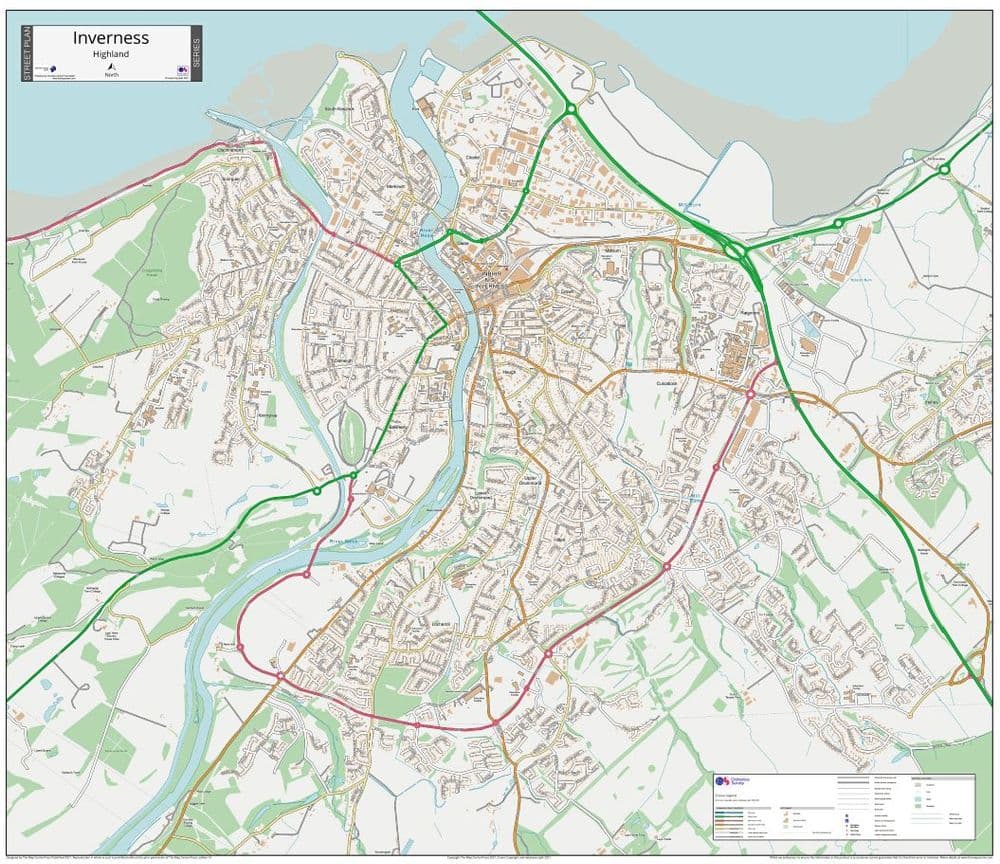 Inverness Street Map