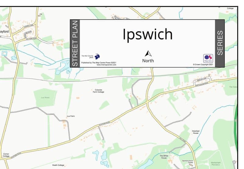 Ipswich Street Map