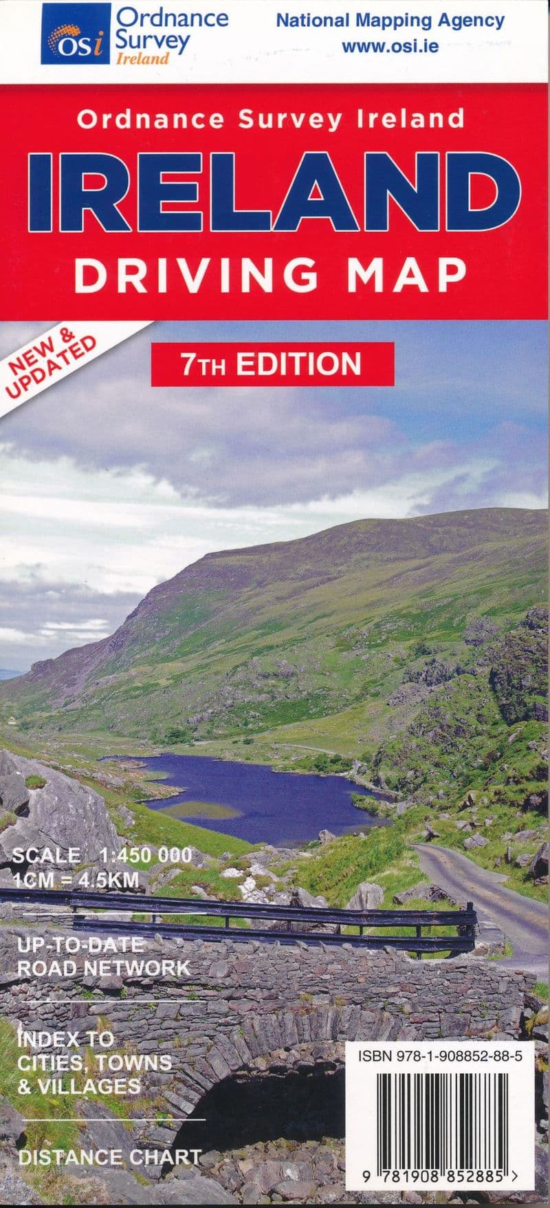Ireland Touring Map - Ordnance Survey Ireland