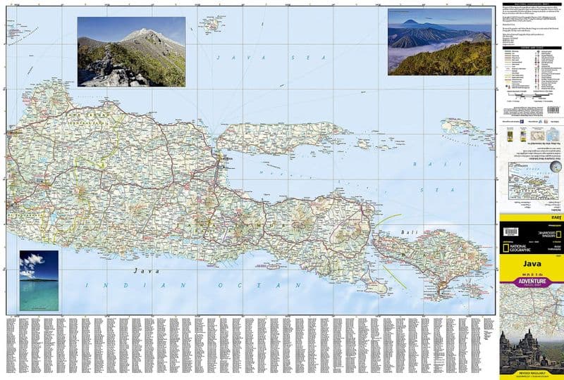 Java Adventure Map - National Geographic