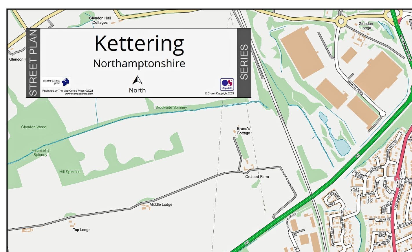 Kettering Street Map