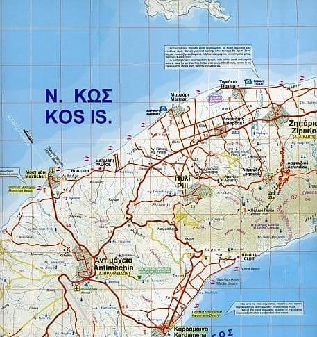 Kos - Road Map - Orama