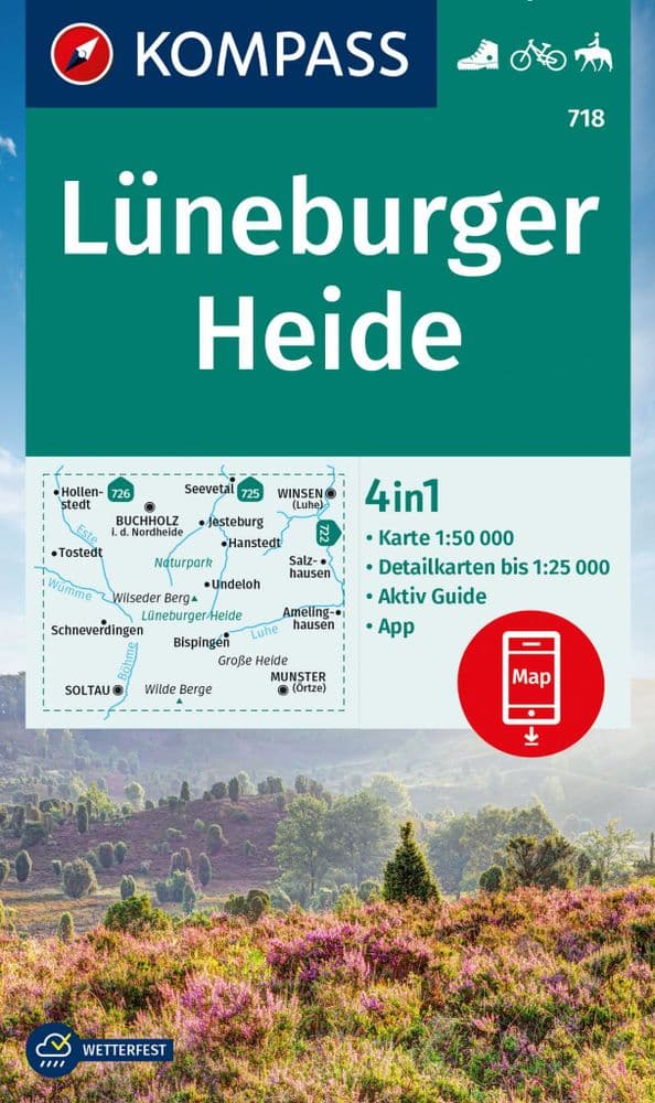 Lüneburger Heide - Kompass 718