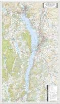 Lake Windermere - Wall Map - 1 20 000 - The Map Centre Press
