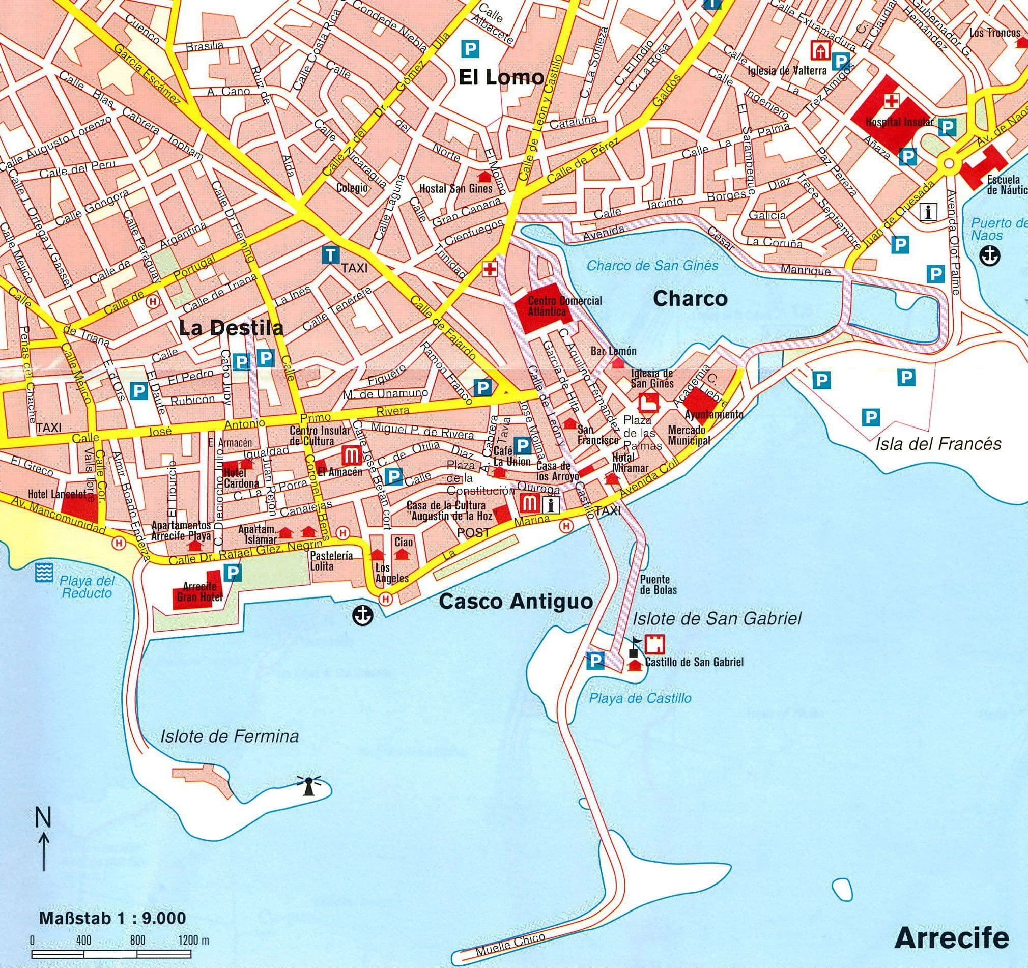 Lanzarote - Kompass Hiking Map