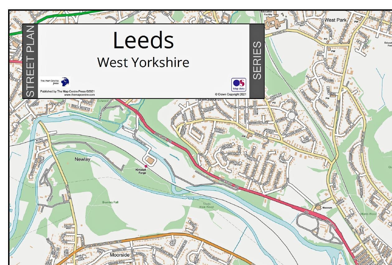 Leeds Street Map 2021