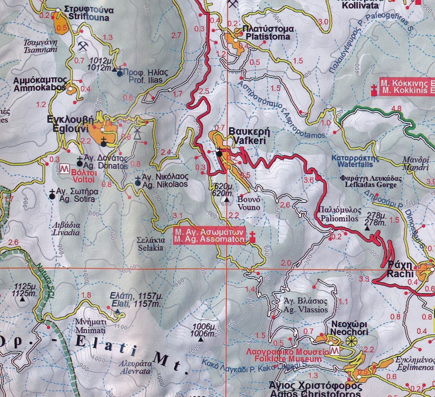 Lefkada - Holiday Map - Orama 304