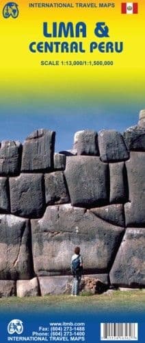 Lima & Central Peru Travel Map - ITM