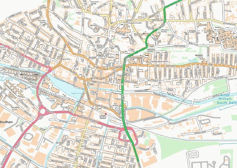 Lincoln Street Map 2021