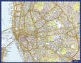 Liverpool City Centre A-Z Street Wall Map