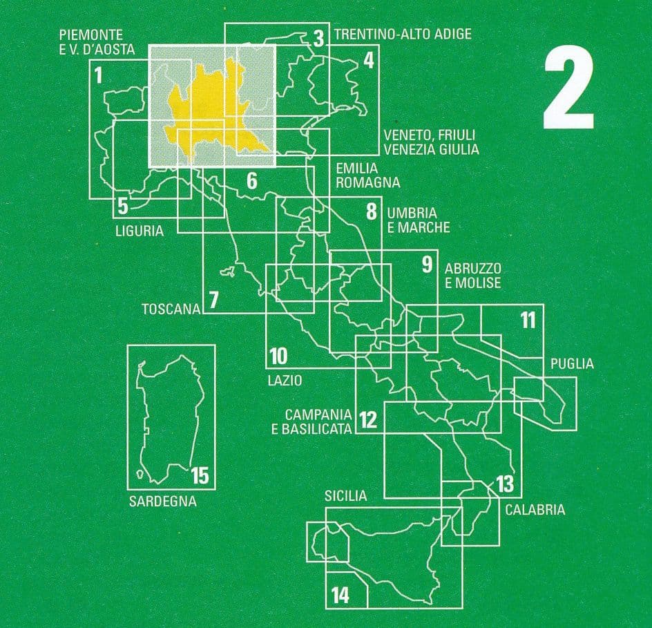 Lombardia - TCI Road Map