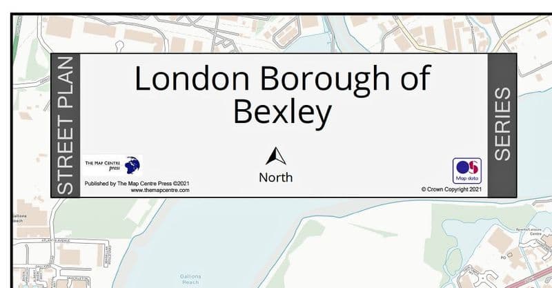 London Borough of Bexley - Street Map