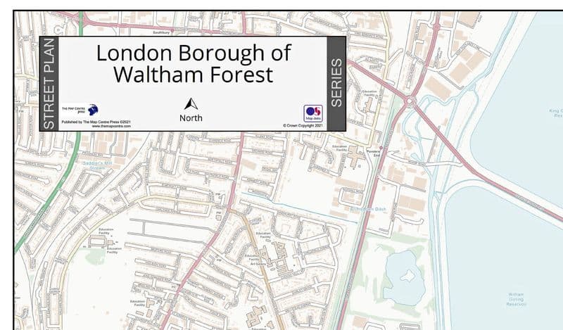 London Borough of Waltham Forest - Street Map
