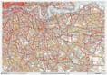 London - South East - SE - Postcode Sector Wall Map