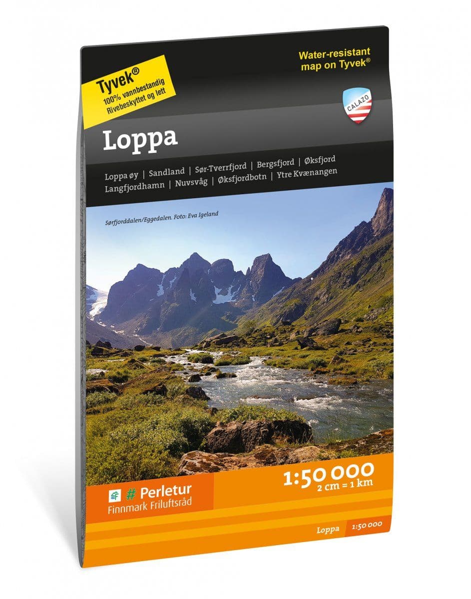 Loppa - Hiking Map - Calazo BD 220