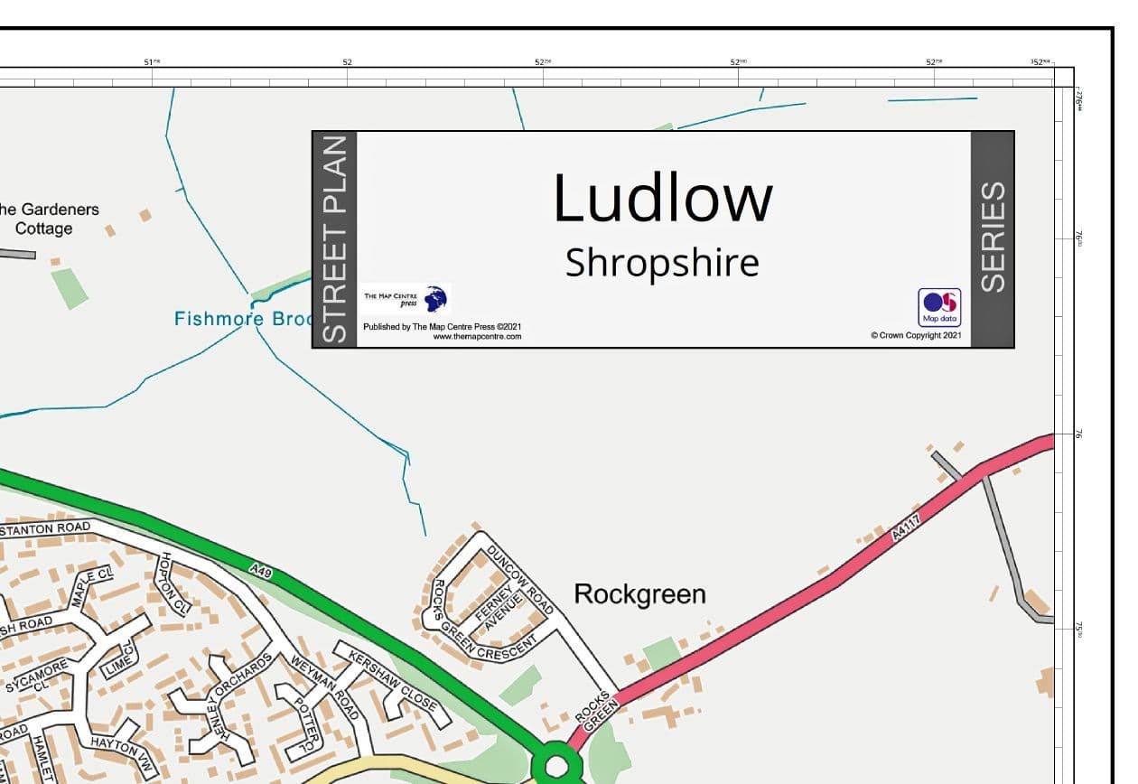 Ludlow Street Map 2021