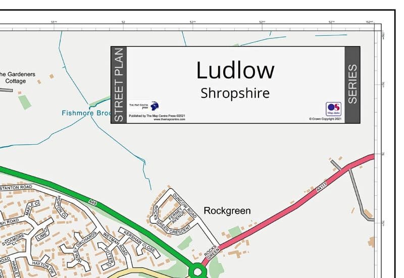 Ludlow Street Map 2021