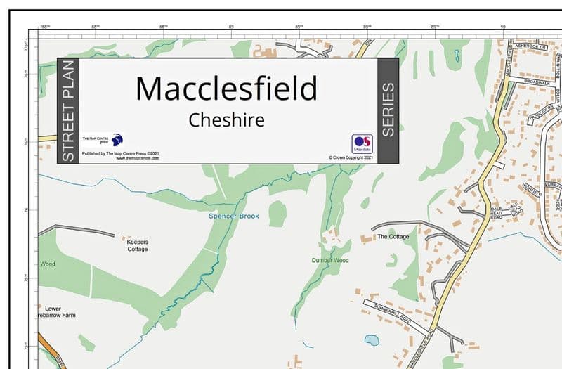 Macclesfield Street Map 2021