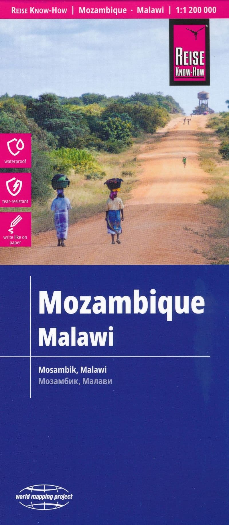 Malawi & Mozambique Road Map - Reise