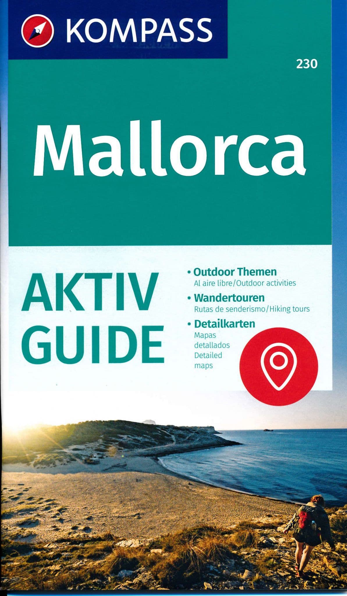 Mallorca Majorca - Hiking & Cycling Map - Kompass 230
