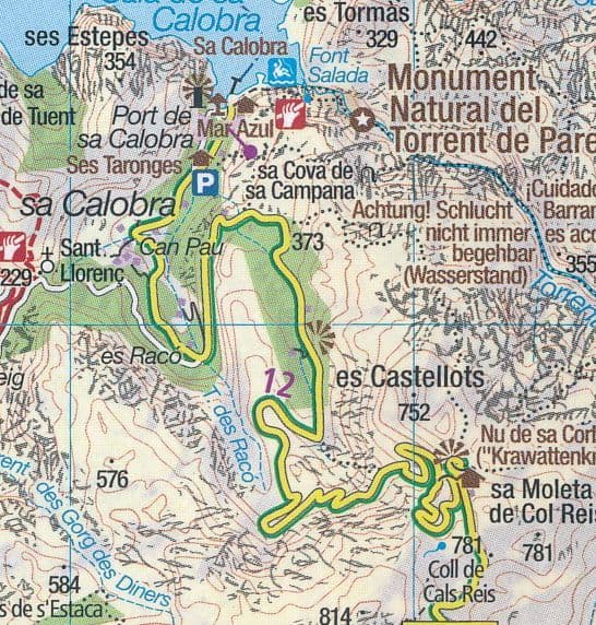 Mallorca Majorca - Hiking & Cycling Map - Kompass 230