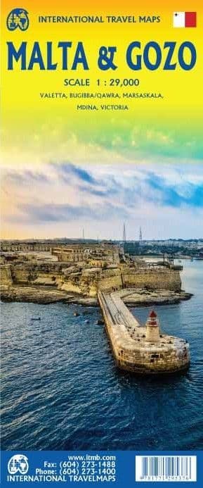 Malta & Gozo Travel Map - ITM