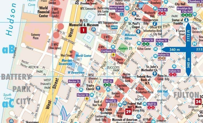 Manhattan Street Map - Borch