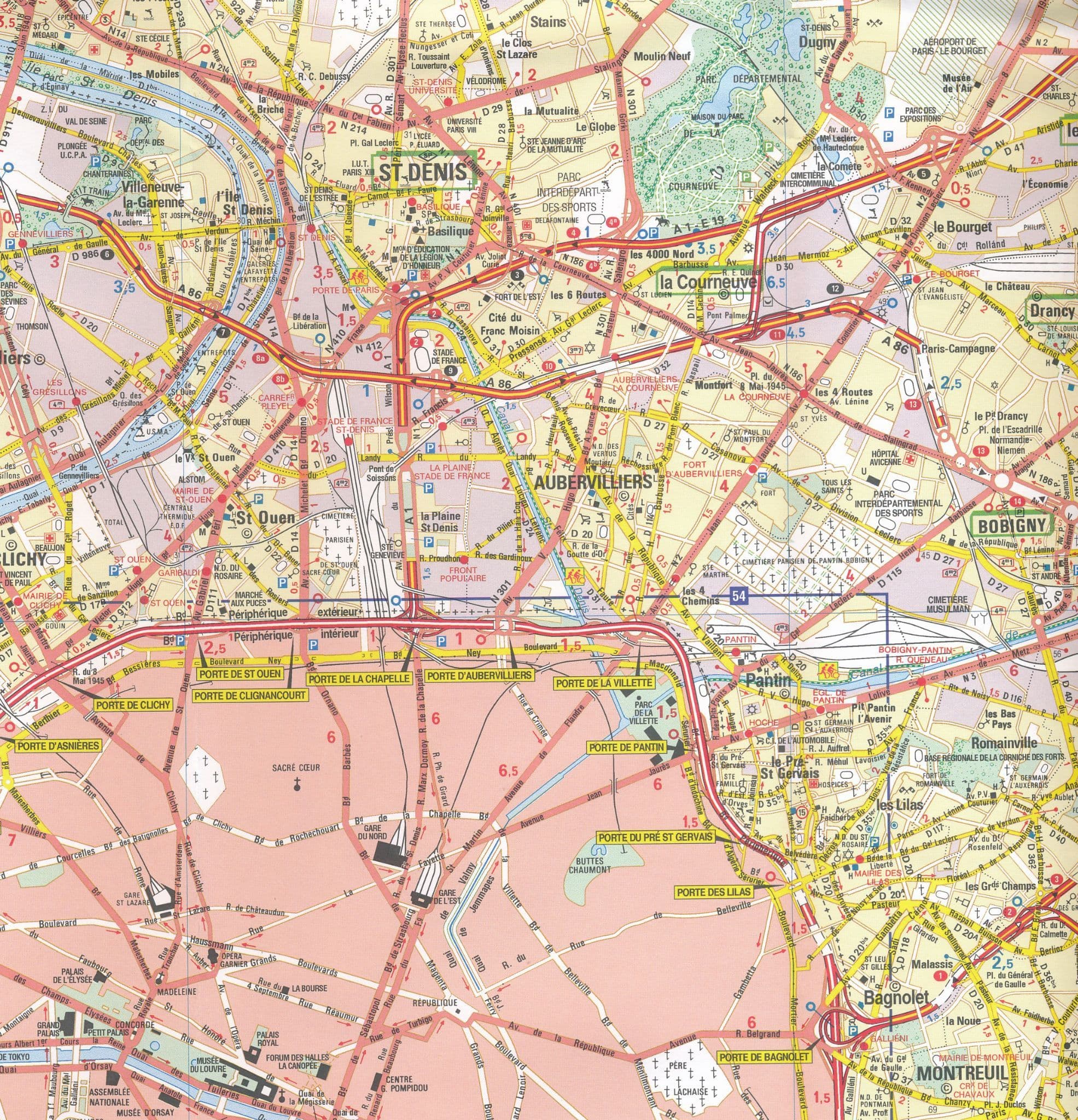 Map 101 - The Outskirts of Paris