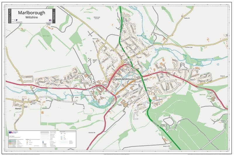 Marlborough Street Map