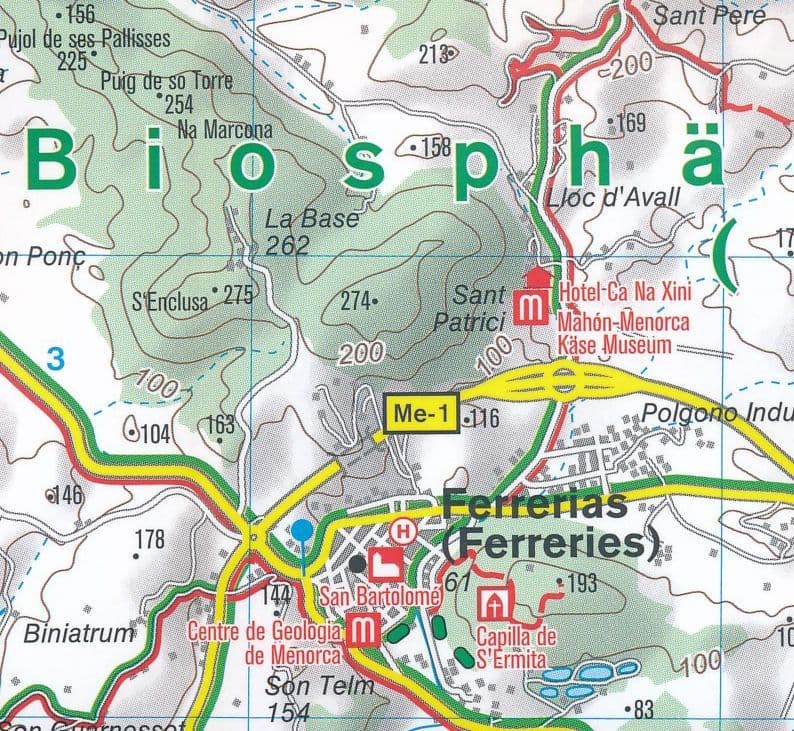 Menorca - Kompass Map 243