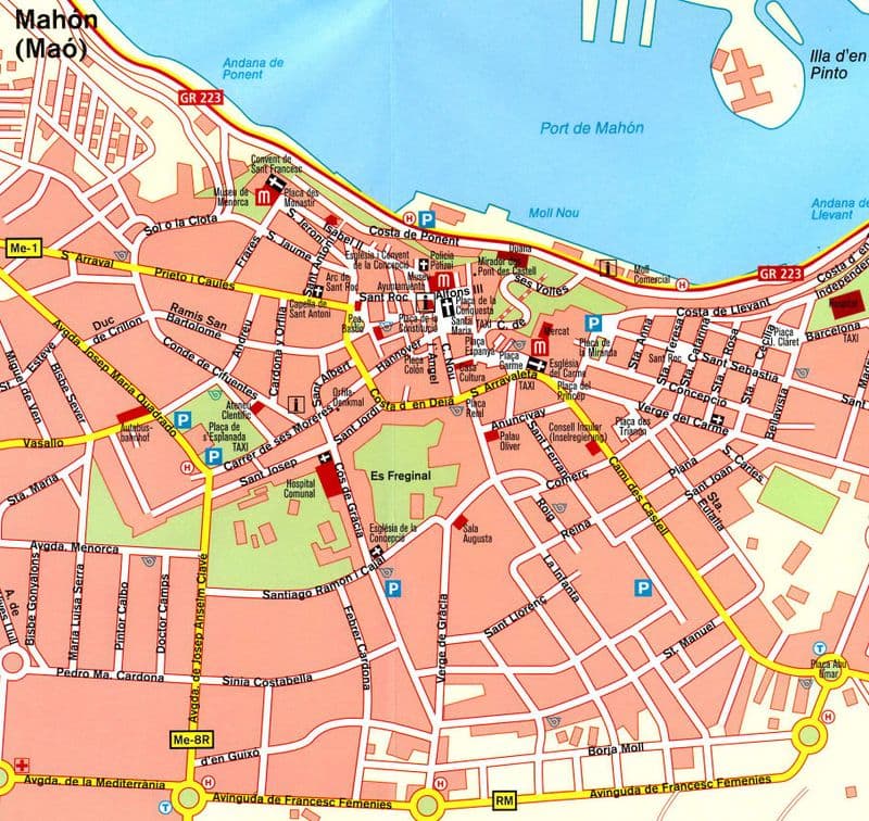 Menorca - Kompass Map 243