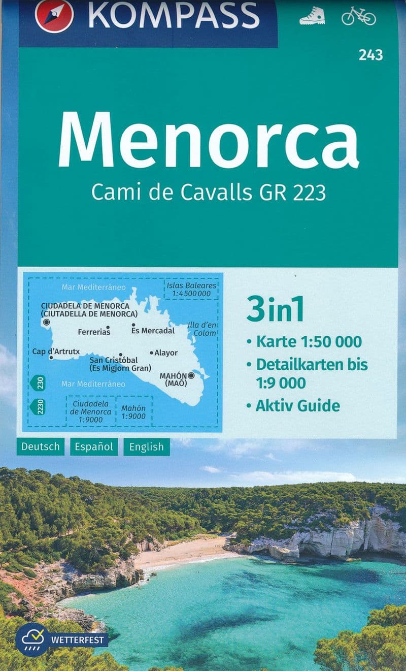 Menorca - Kompass Map 243