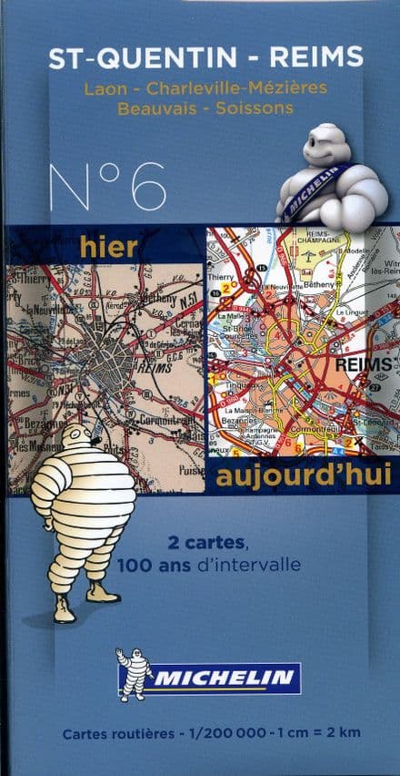 Michelin Dual Map Packs - 1:200,000