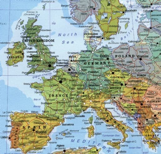 Michelin Map The World - FOLDED