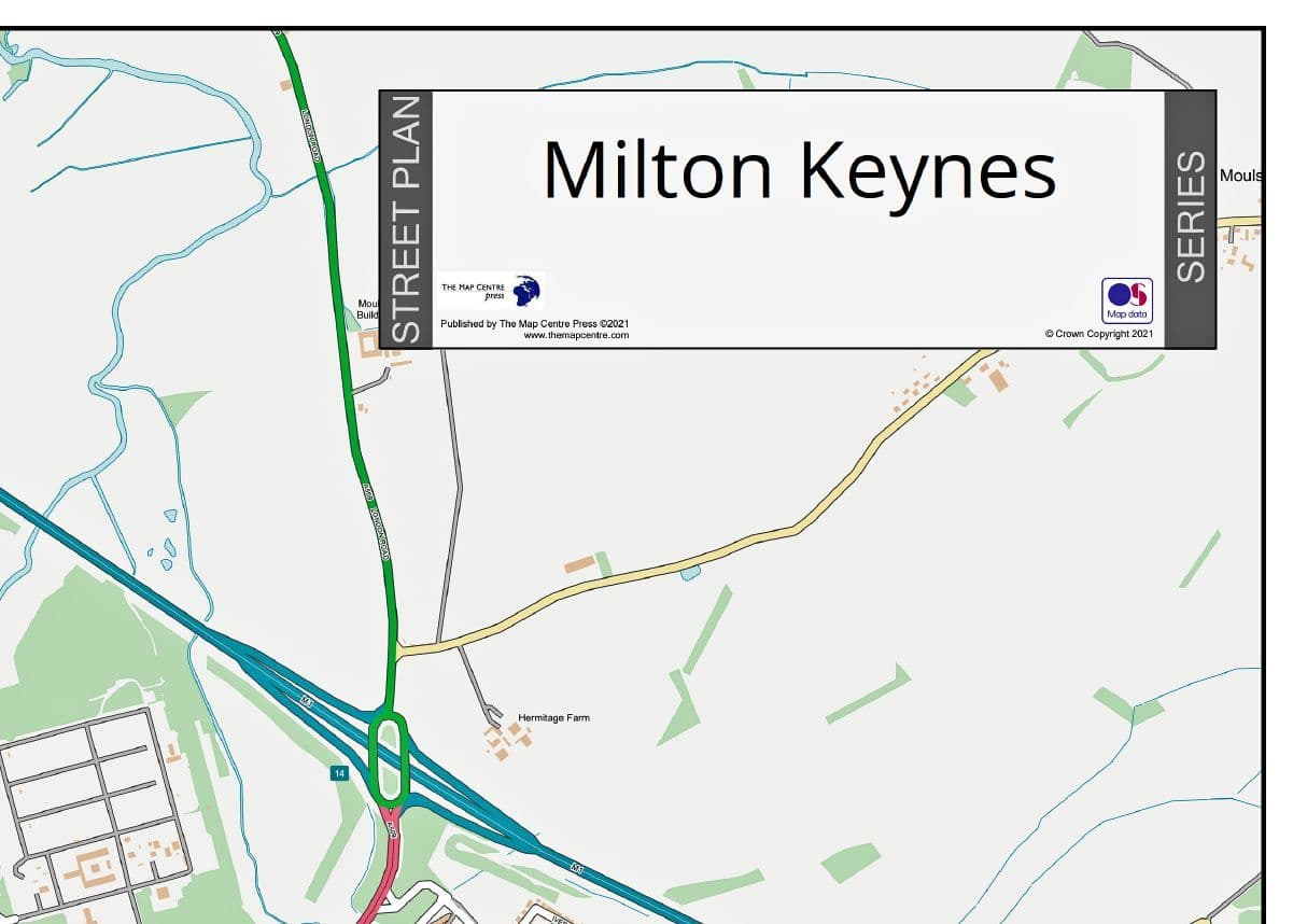 Milton Keynes Street Map