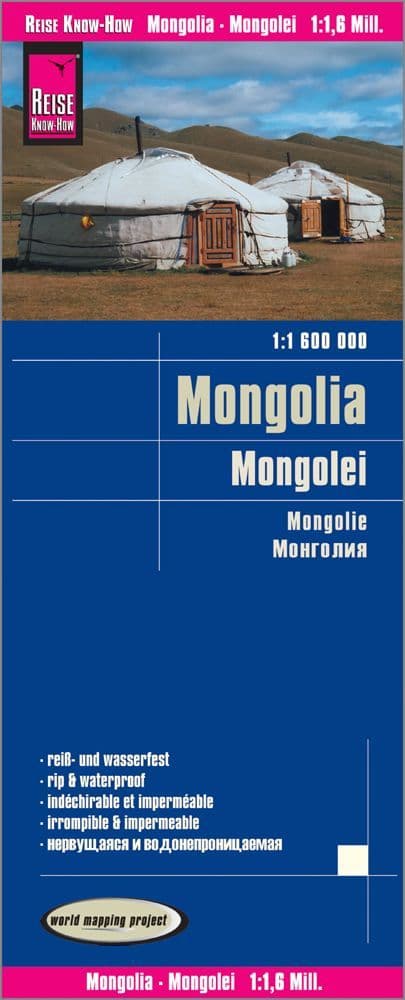 Mongolia - Road Map - Reise