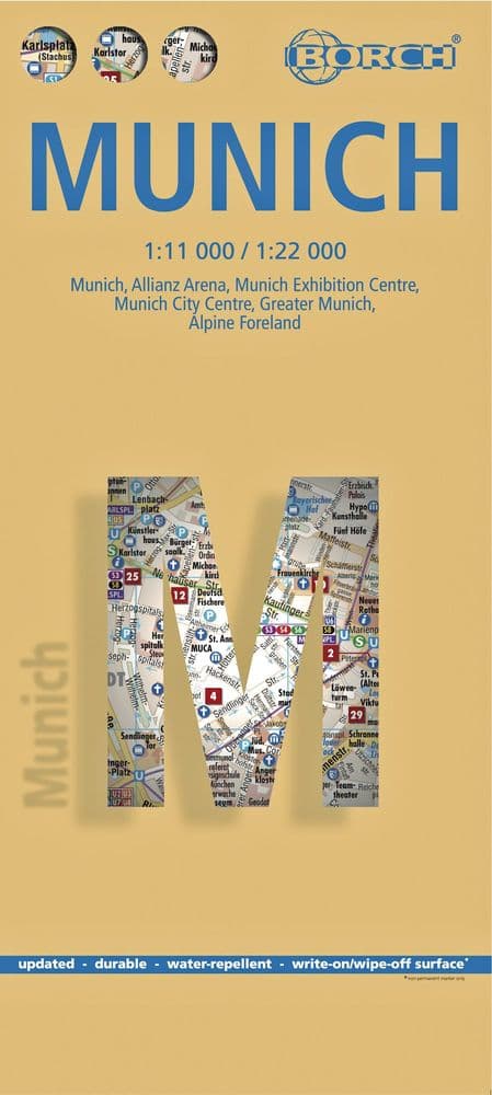 Munich Street Map - Borch