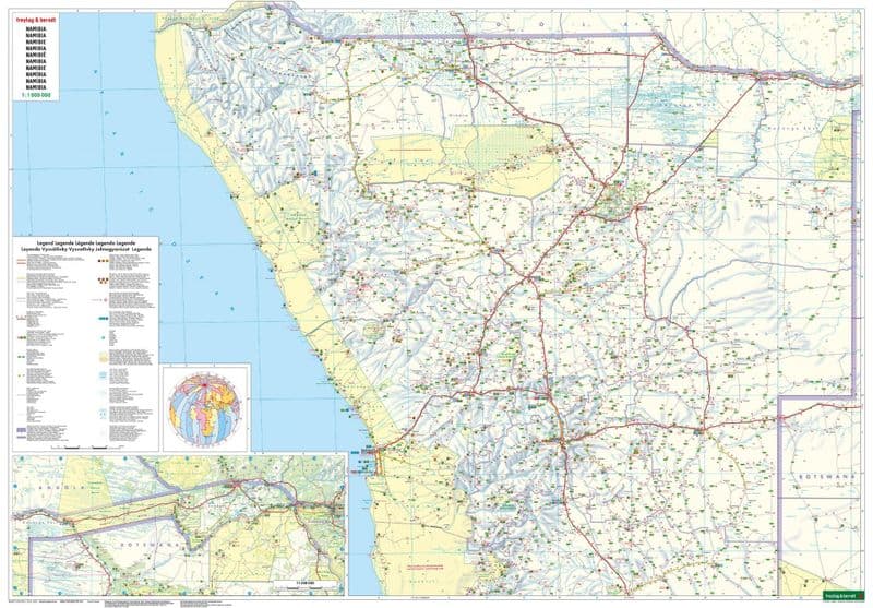 Namibia Road Map - F&B