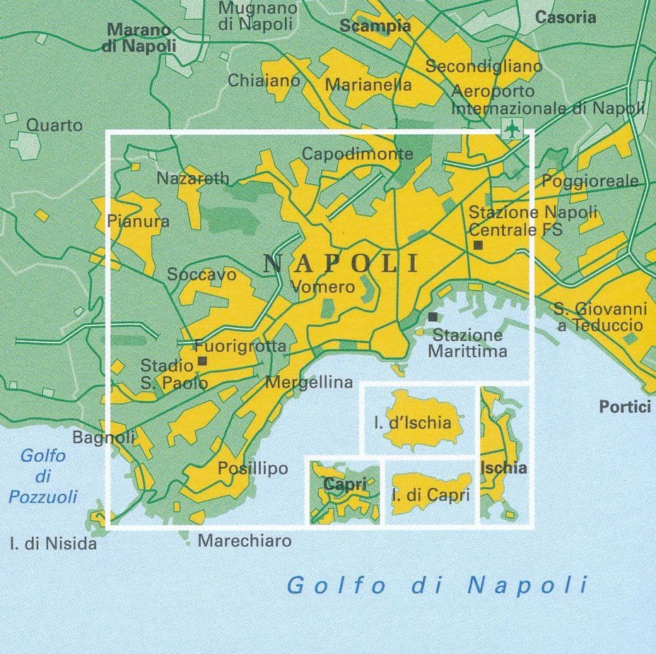 Naples Street Map - TCI