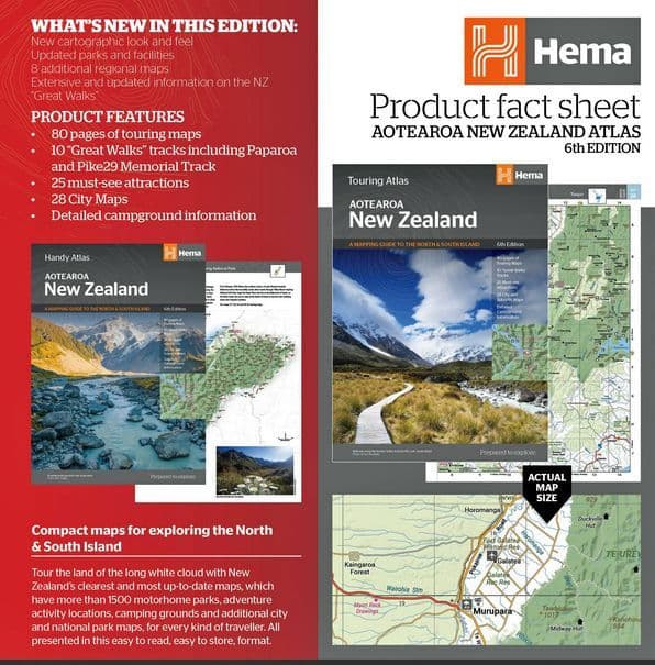 New Zealand - Handy Atlas - Hema 5A 02SP