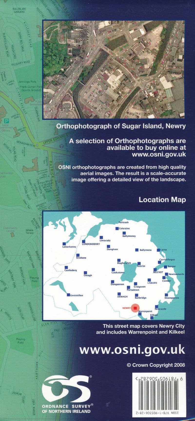 Newry Street Map - Ordnance Survey Northern Ireland