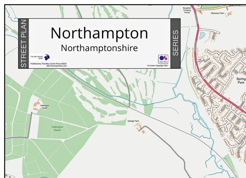 Northampton Street Map